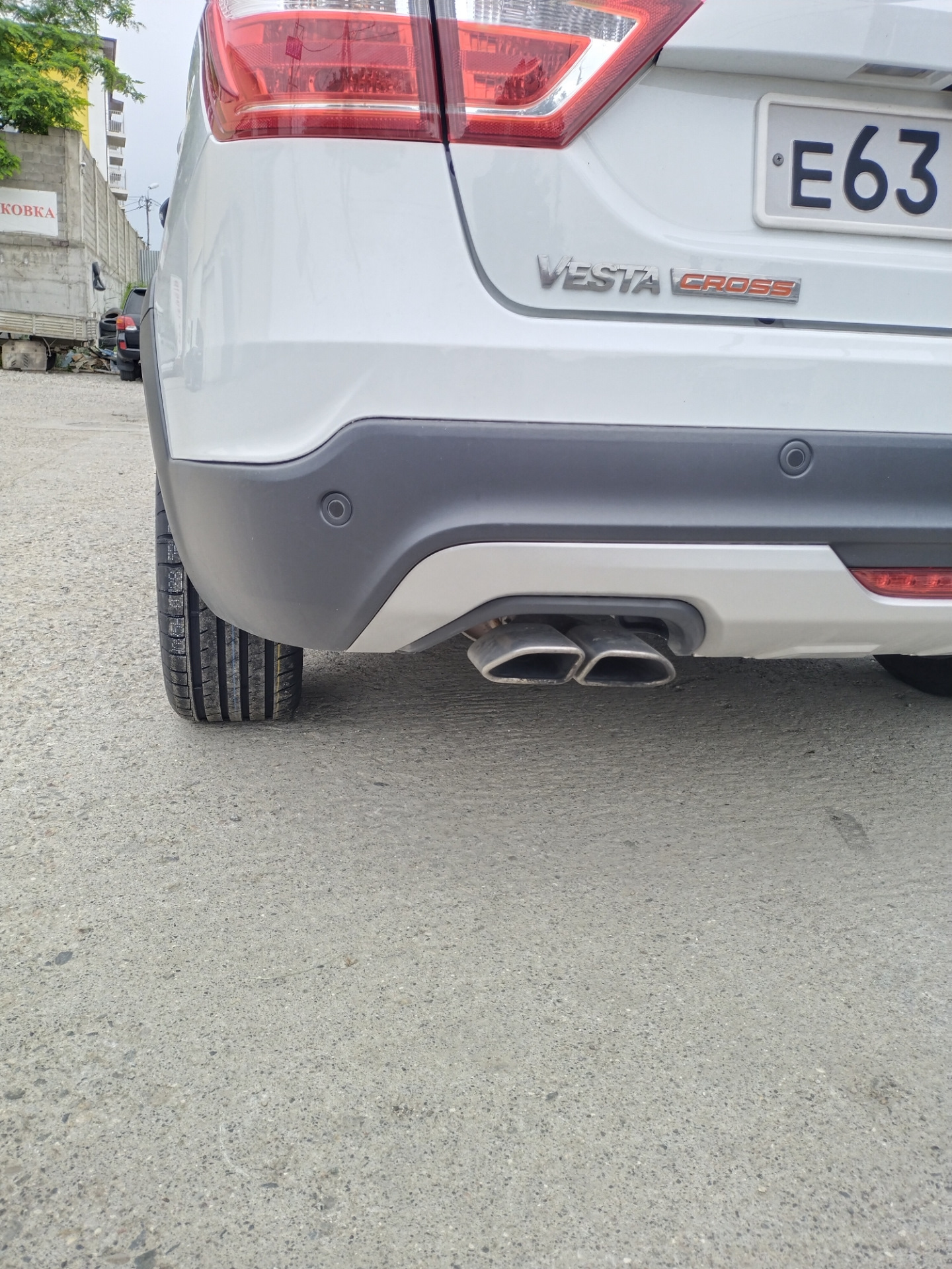 Чайнатапки — Lada Vesta SW Cross, 1,8 л, 2019 года | шины | DRIVE2