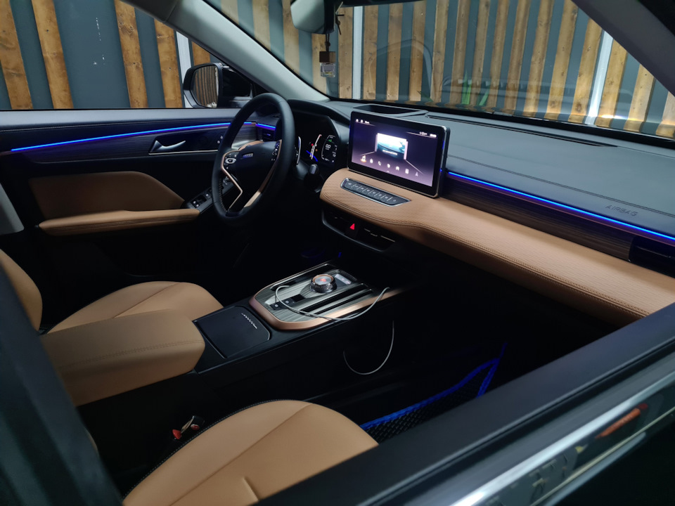 Ambient Light — v2. Новая контурная подсветка LED — Haval Jolion, 1,5 л, 2021 года | стайлинг ...