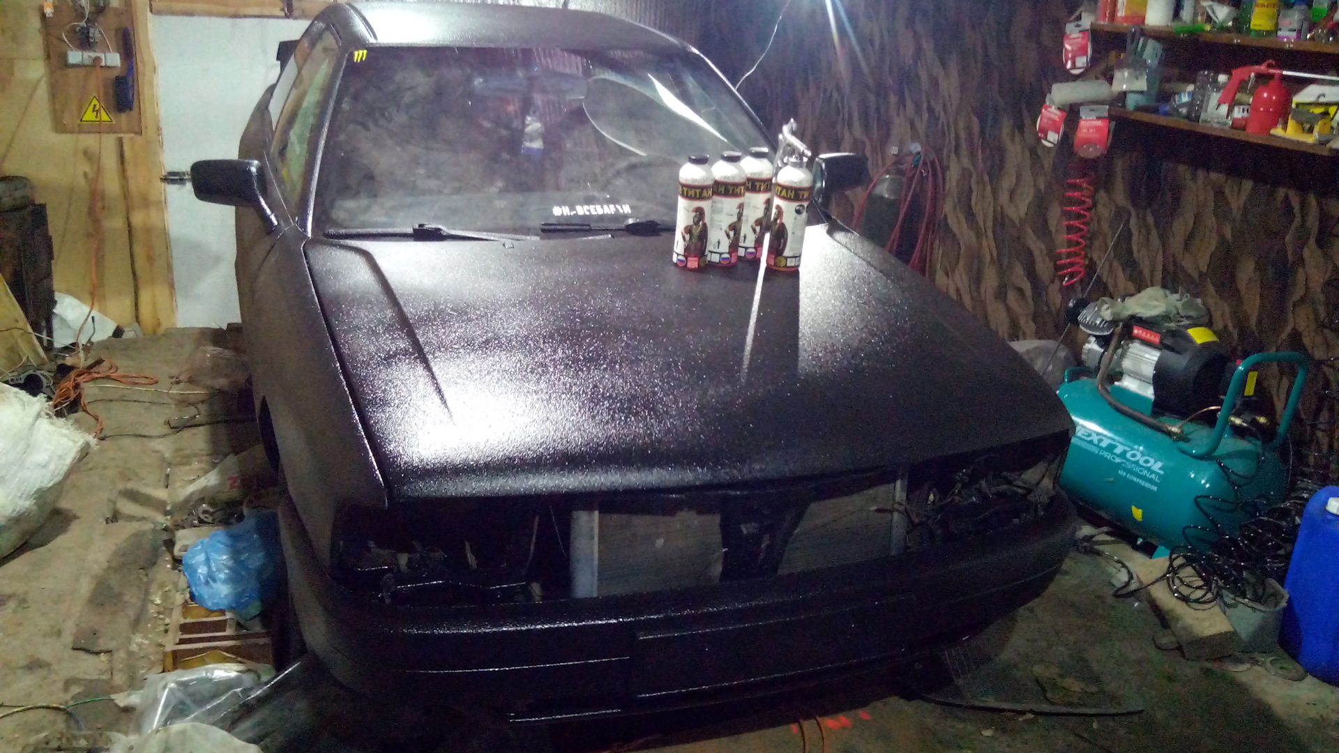 Облил бочку Титаном — Audi 80 (B3), 3,6 л, 1987 года | стайлинг | DRIVE2