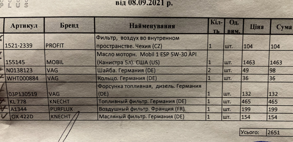 03P130519 Манжетное уплотнение VAG | Запчасти на DRIVE2