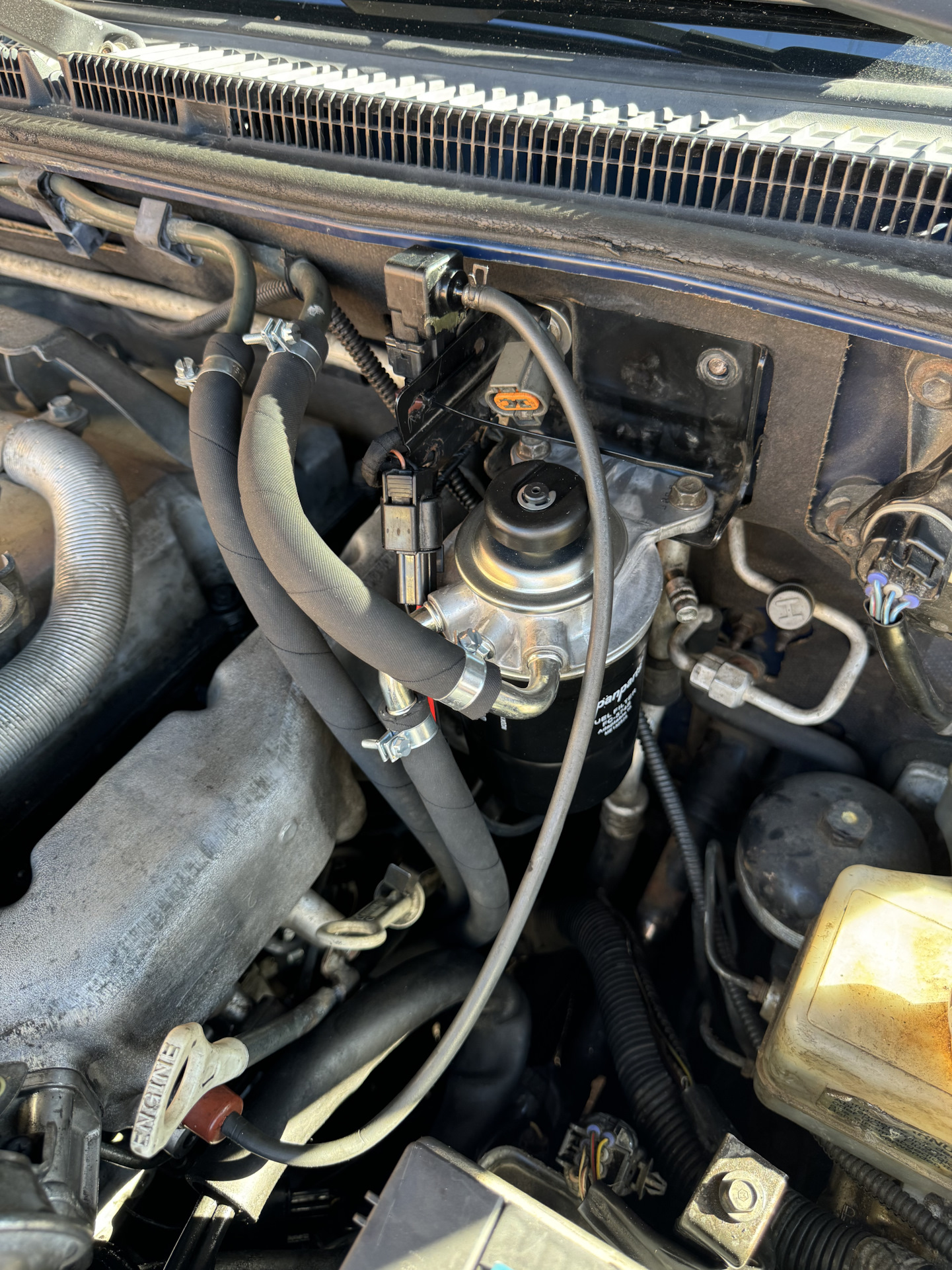 Устранение колхоза в топливной системе — Mitsubishi Pajero (3G), 3,2 л ...