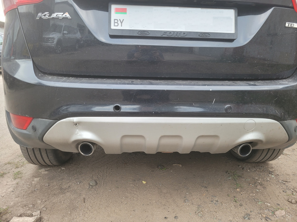 Реставрация накладки заднего бампера своими руками. Очередной шаг на ...