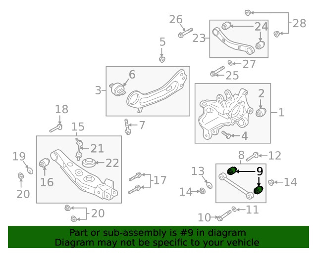 55253C5000 САЙЛЕНТБЛОК ПОДВЕСКИ KIA HYUNDAI | Запчасти на DRIVE2