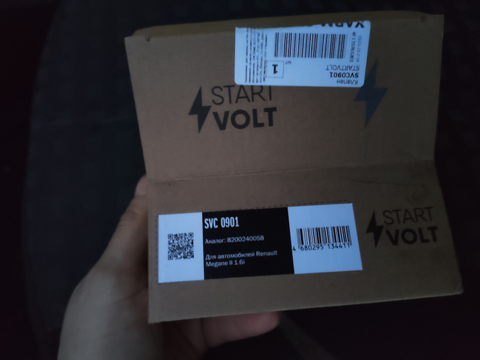 Клапан фазорегулятора StartVolt — Renault Megane II, 1,6 л, 2007 года | запчасти | DRIVE2