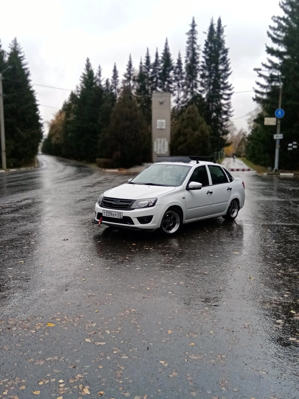Сплиттер привет — Lada Гранта (1G), 1,6 л, 2014 года | тюнинг | DRIVE2
