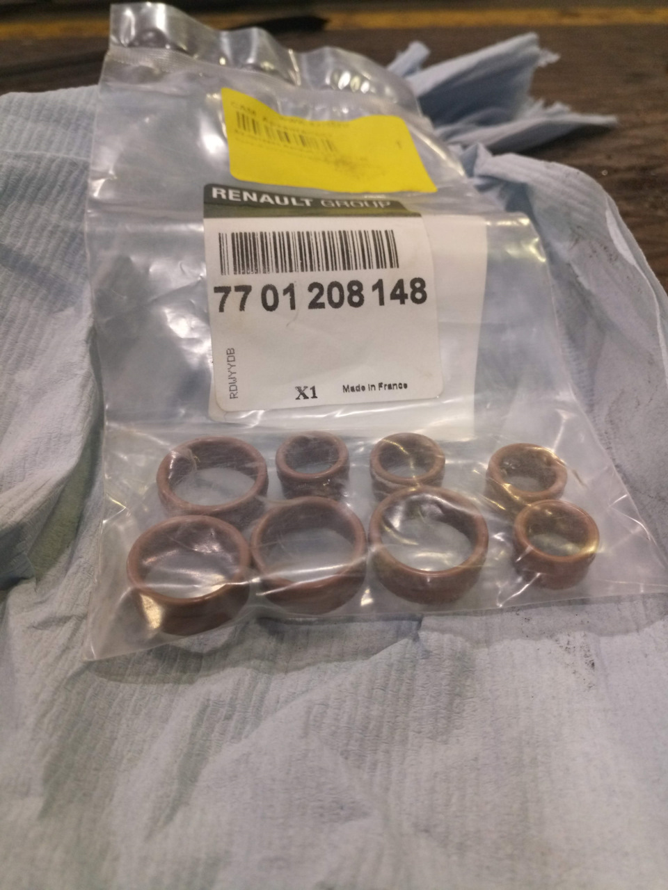 7701208148 Комплект прокладок RENAULT | Запчасти на DRIVE2