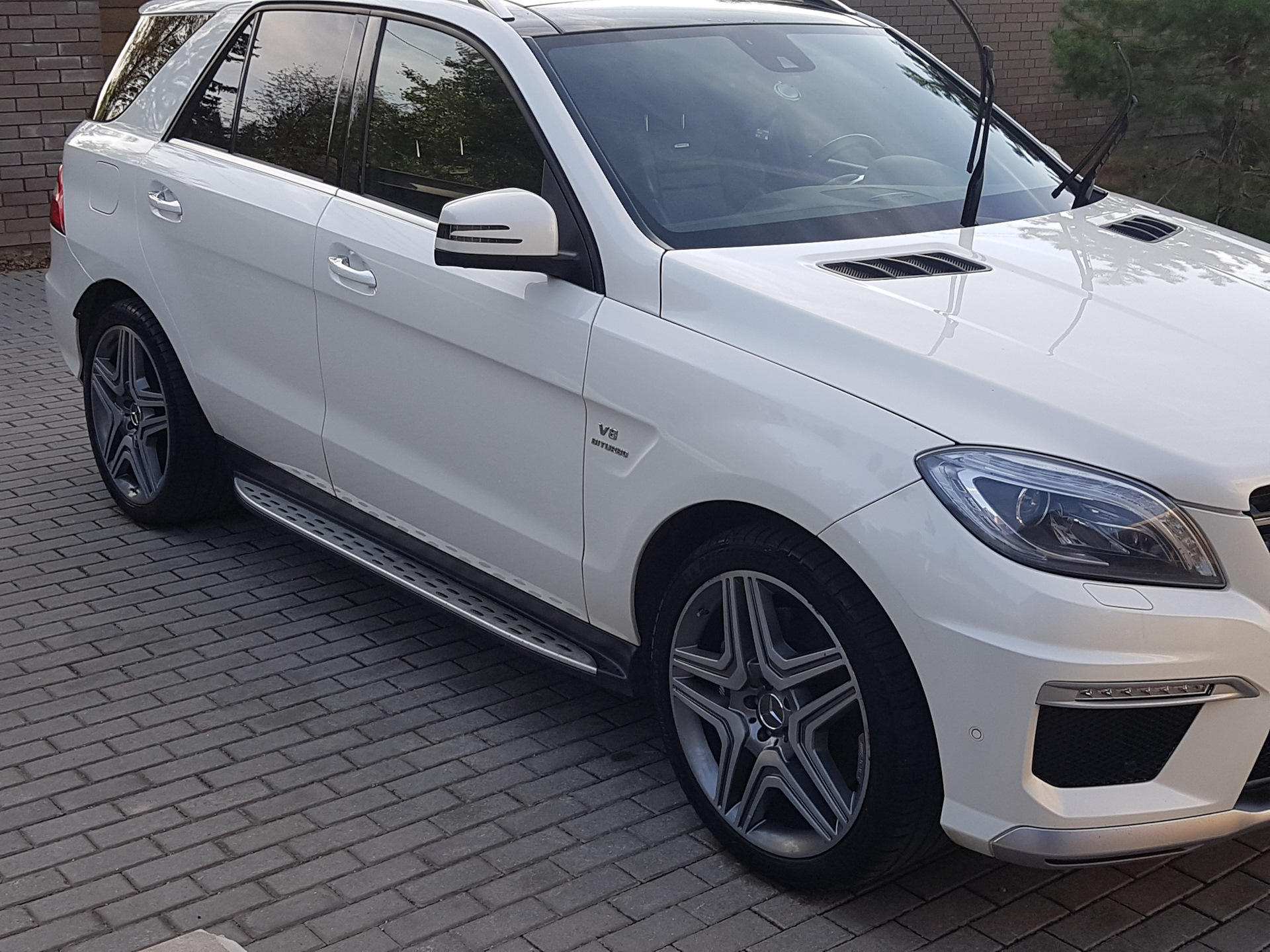 Просто помылись — Mercedes-Benz ML 63 AMG (W166), 5,5 л, 2013 года ...