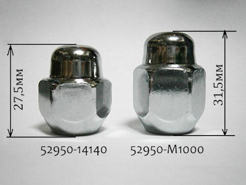 52950M1000 ГАЙКА М12 KIA HYUNDAI | Запчасти на DRIVE2