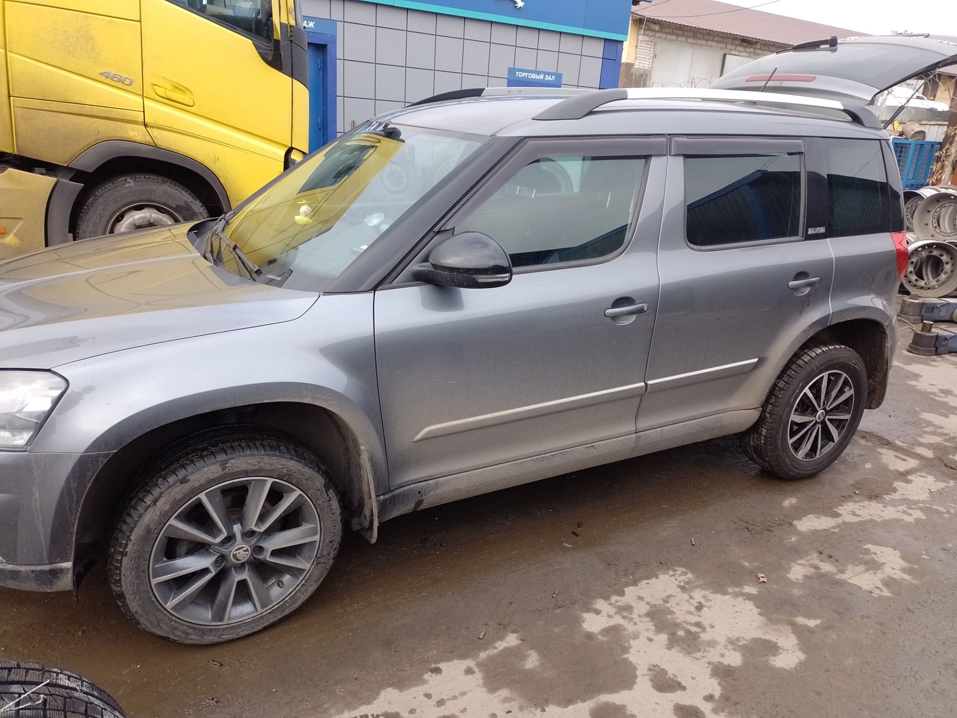 Переобулся на зиму — Skoda Yeti, 1,4 л, 2017 года | колёсные диски | DRIVE2