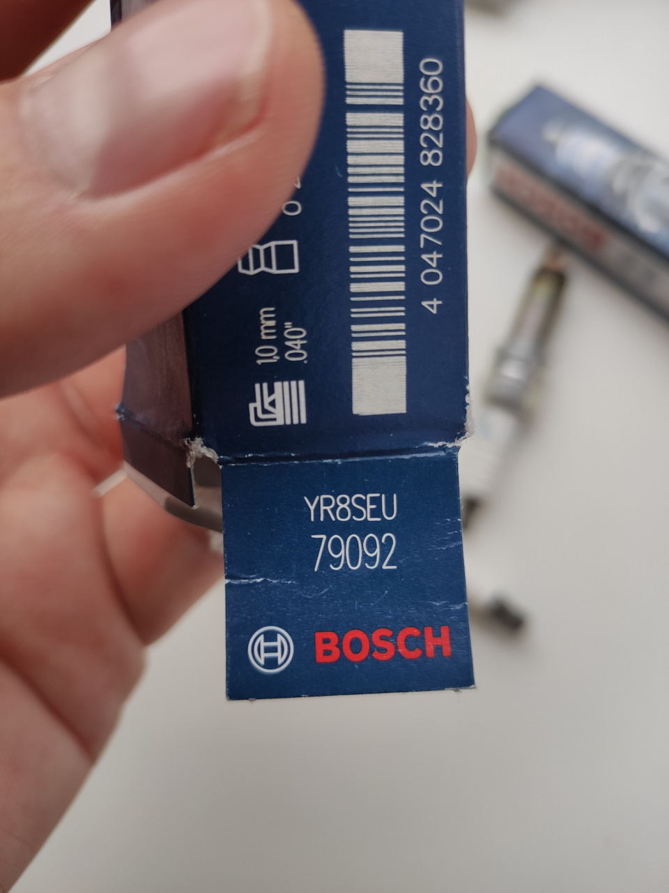0242129515 Свеча зажигания BOSCH | Запчасти на DRIVE2