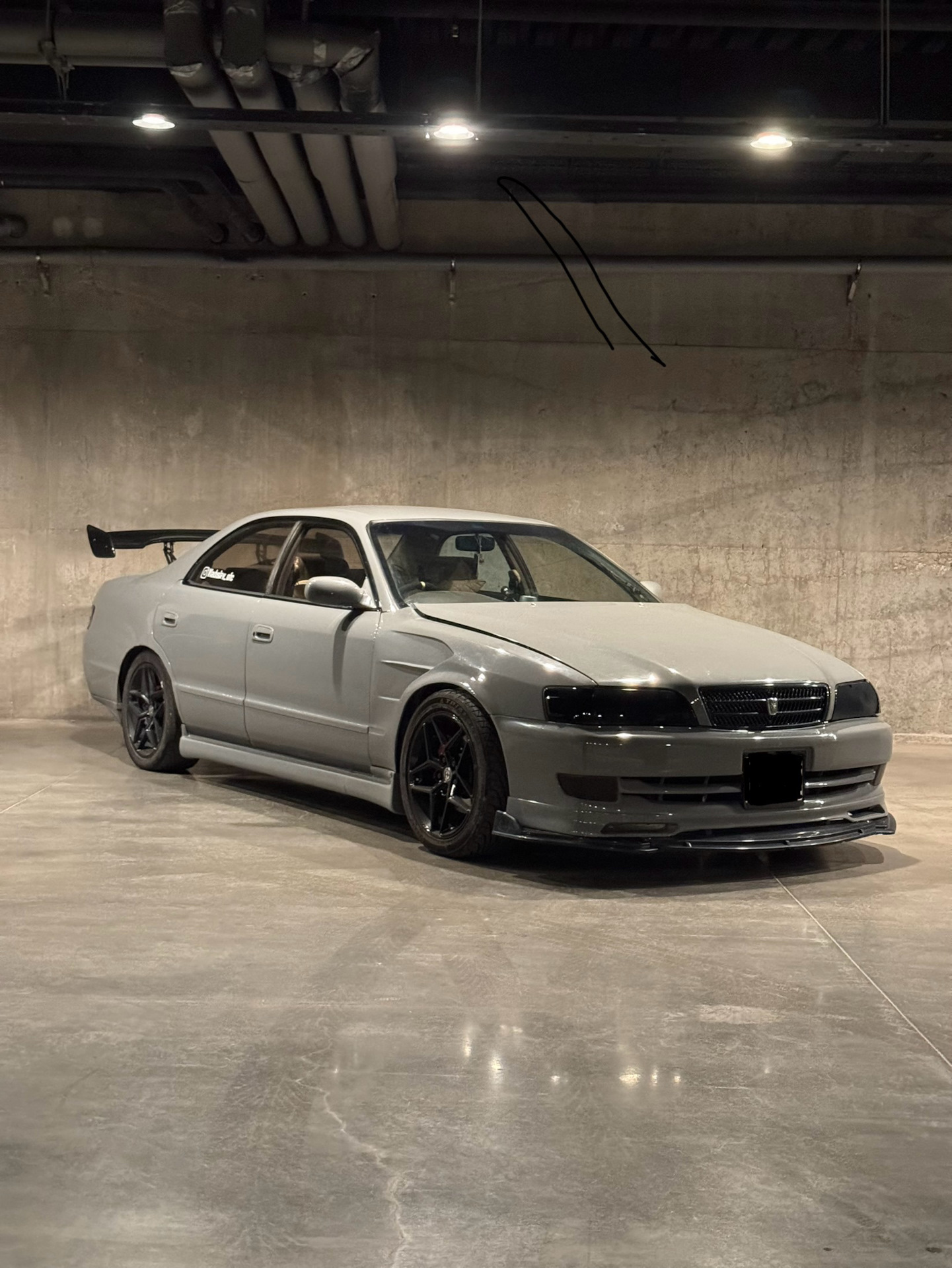 Актуальный внешний вид и внутренний (почти, без тонера) — Toyota Chaser ...