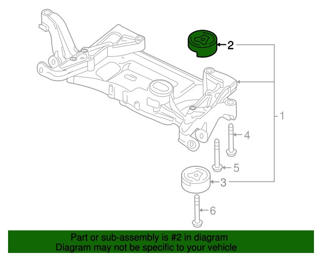 1K0199868Q Сайлентблок VAG | Запчасти на DRIVE2
