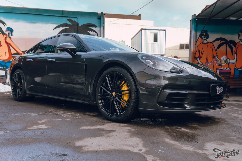 Установили ярко-желтые ремни безопасности на Porsche Panamera — FatTony ...
