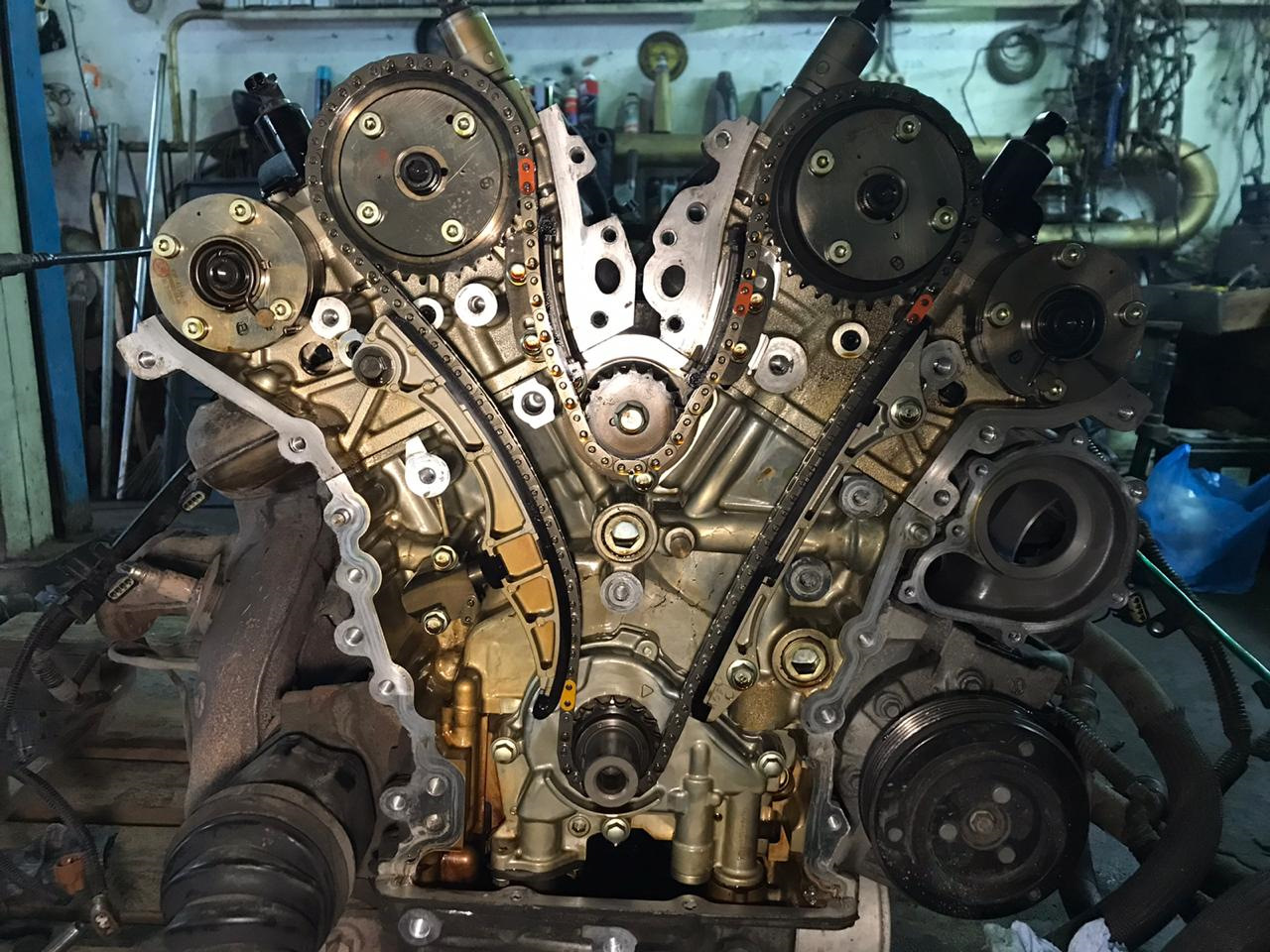 Переуплотнение двигателя Volvo V8 — Volvo S80 (2G), 4,4 л, 2007 года ...