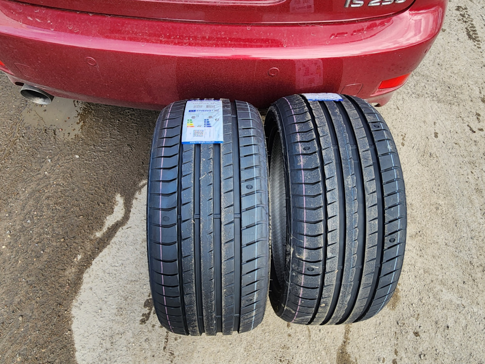 Triangle TH202 EffeXSport r18 — Lexus IS II, 2,5 л, 2008 года | шины ...