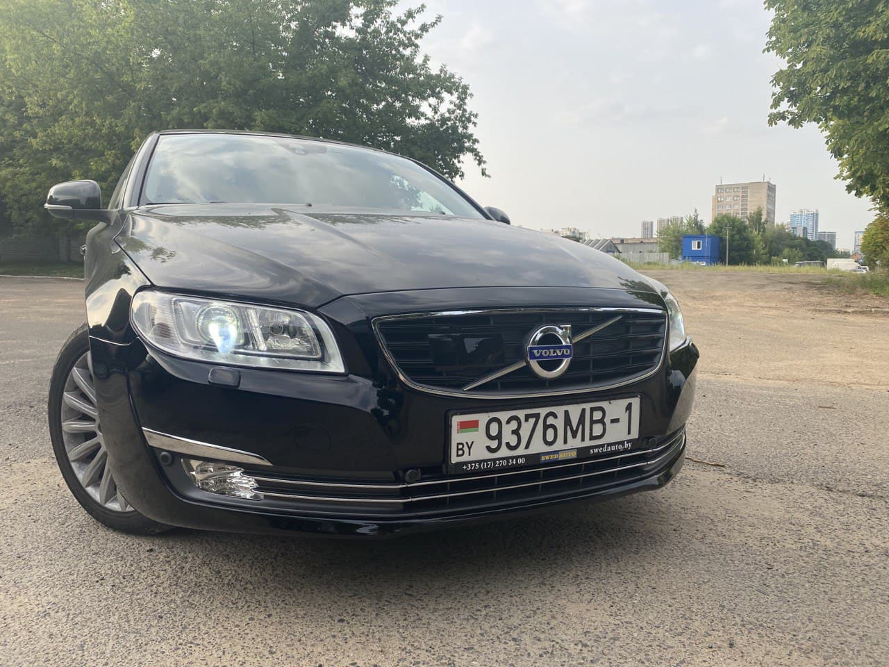 63. Рестайлинг переднего бампера 2014MY — Volvo S80 (2G), 1,6 л, 2013 ...