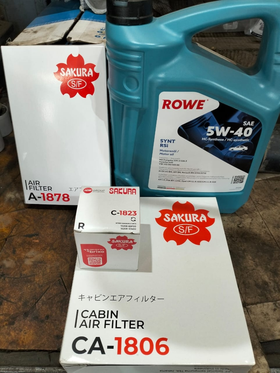 CA1806 Салонный фильтр SAKURA | Запчасти на DRIVE2