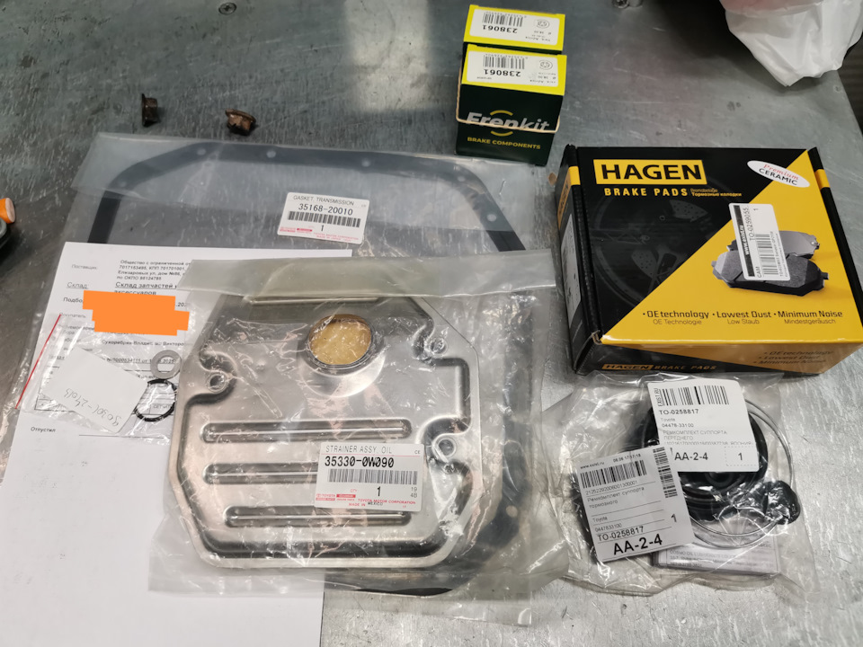 ТО-70: Полная замена масла в вариаторе — Toyota RAV4 (IV), 2 л, 2019 ...