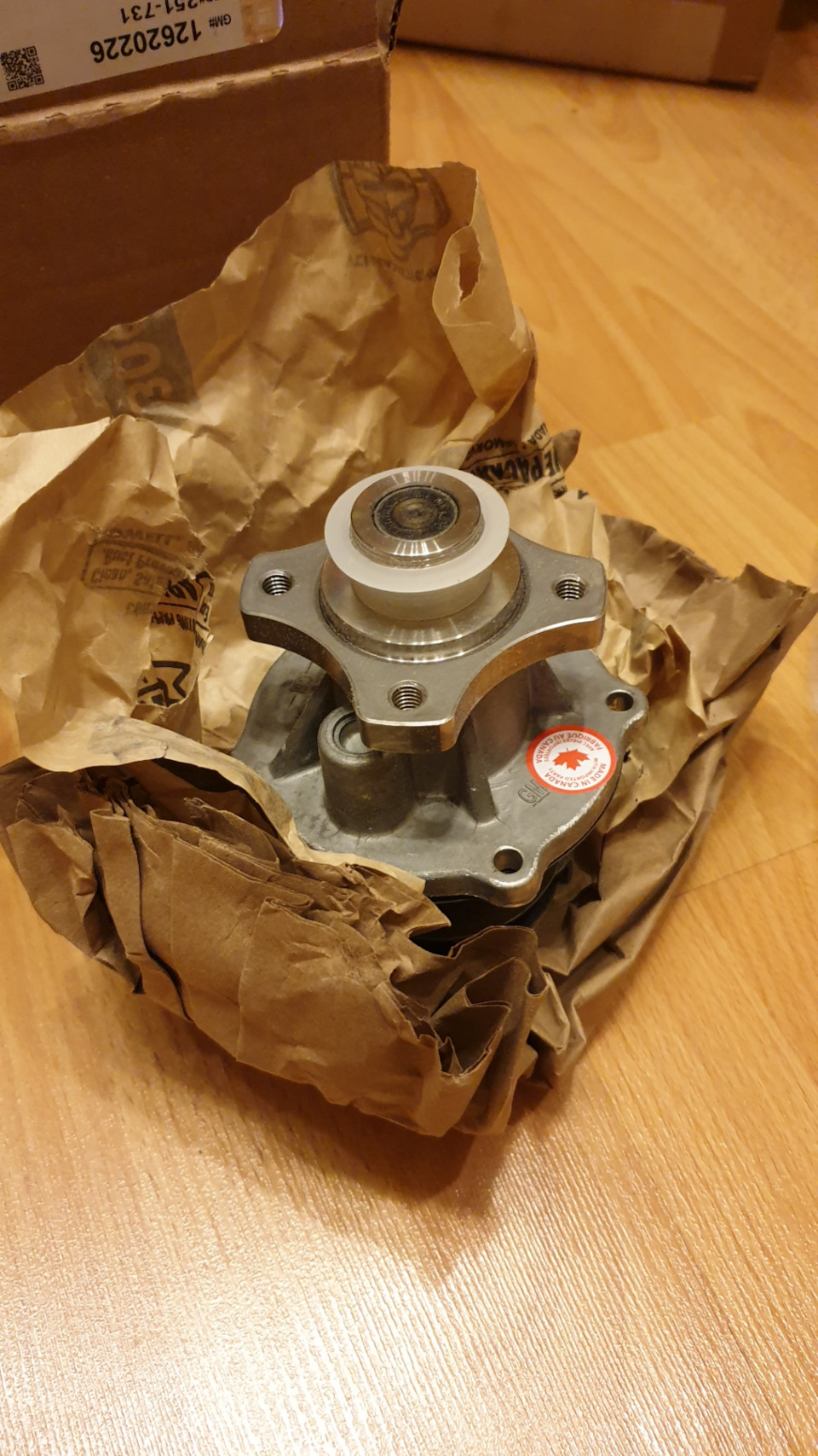 12620226 Насос охлаждающей жидкости GM | Запчасти на DRIVE2