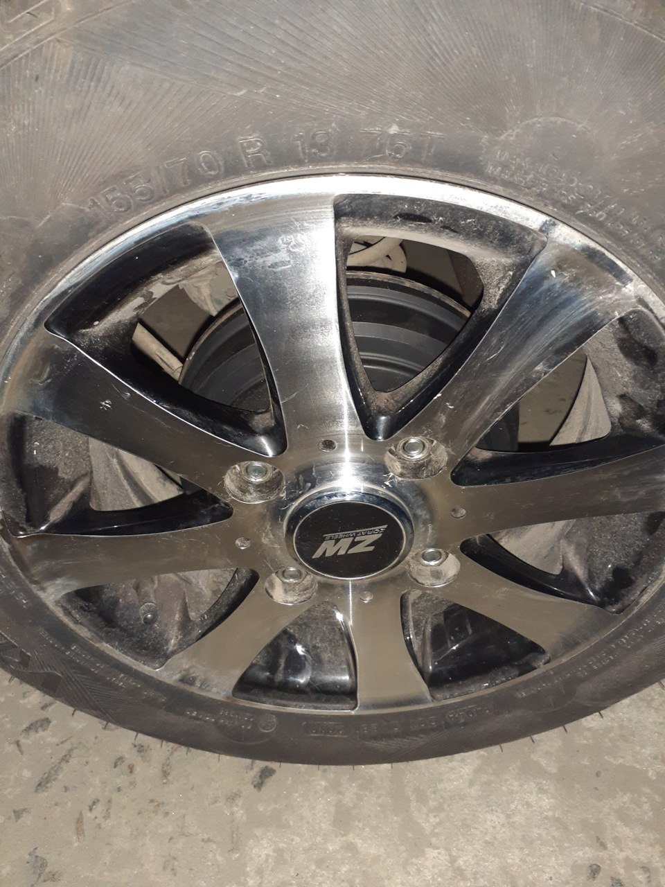 Замена задних тормозных барабанов Daewoo Matiz — Daewoo Matiz (M100 ...