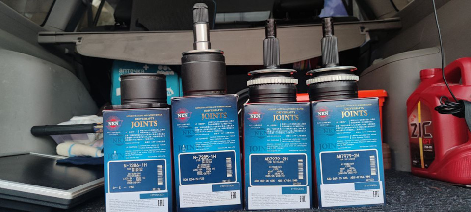 Замена шрусов и по мелочи. — Mitsubishi Pajero Sport (2G), 3,2 л, 2008 ...