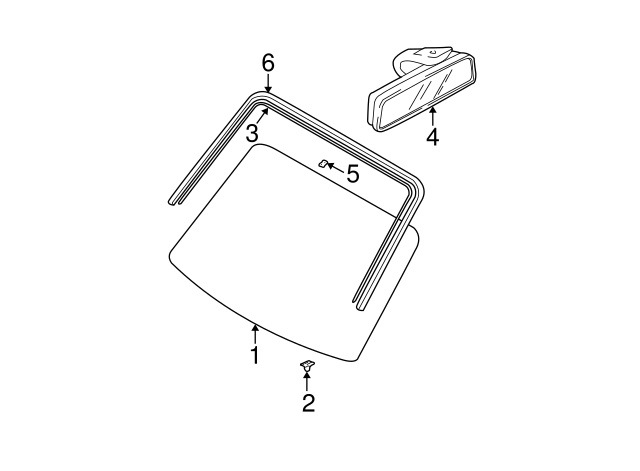 8612228000 Клипса лобового стекла KIA HYUNDAI | Запчасти на DRIVE2