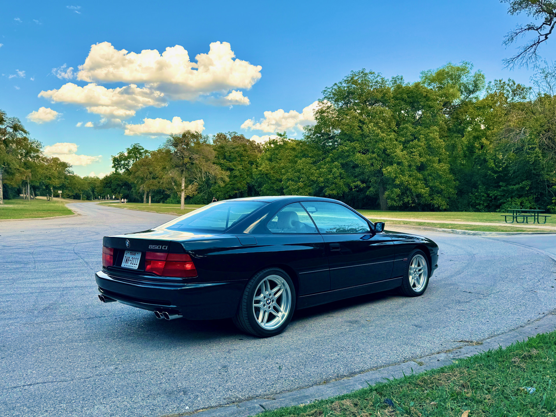 Флагман BMW 90-x. Фотосет E31 850Ci после керамики. — BMW 8 series (E31), 5,4 л, 1996 года ...