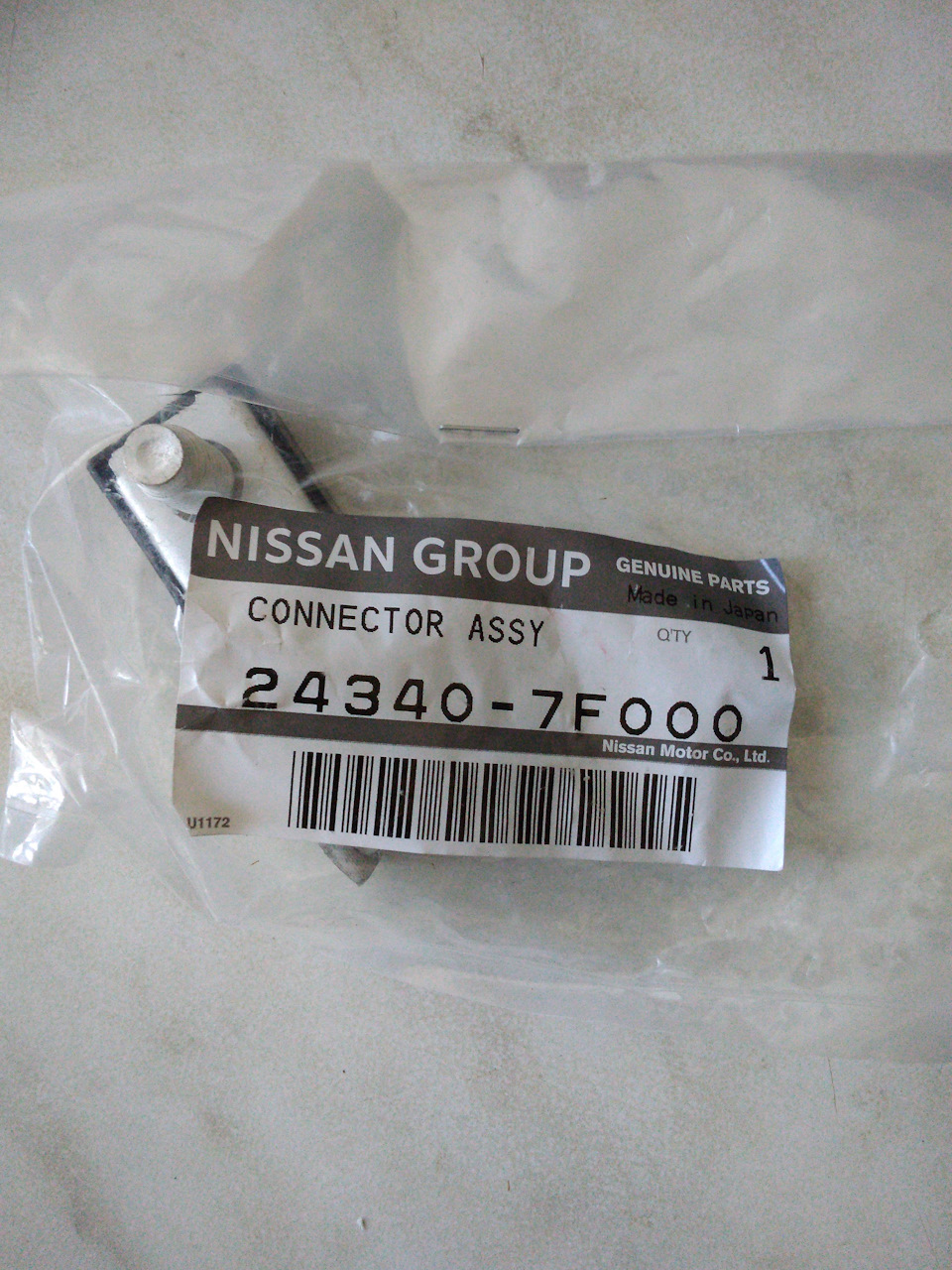 243407F000 Клемма аккумулятора NISSAN INFINITI | Запчасти на DRIVE2