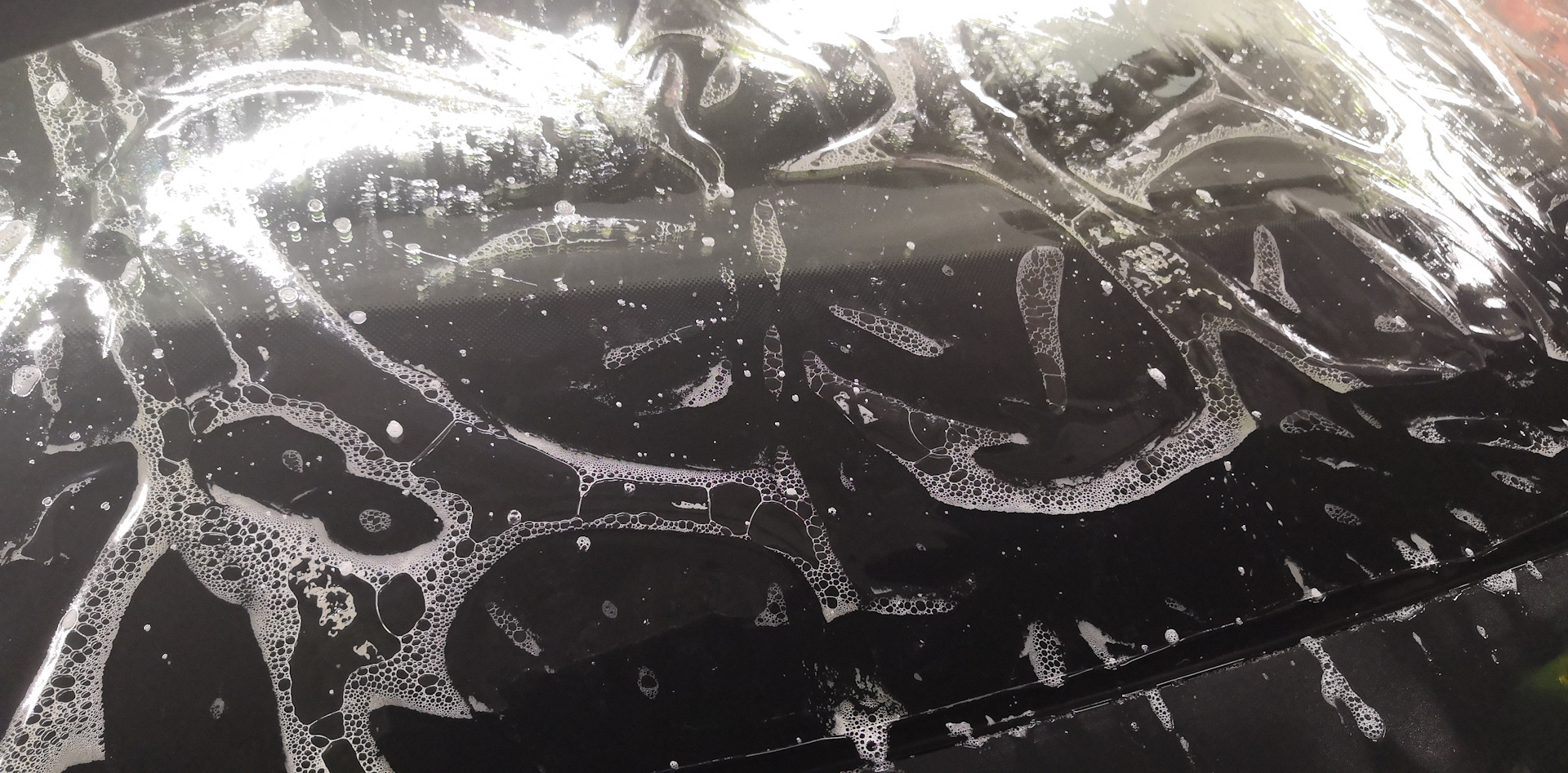 Нанесение защитной пленки Bray WindShield Skin на лобовое стекло ...