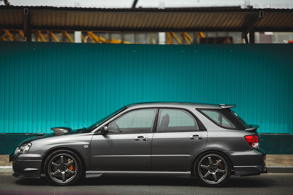 Раскрасочный финал и немножко драммы. — Subaru Impreza WRX (GD/GG), 2 л ...