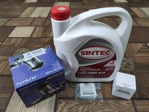 MD337408 Термостат, комплект Mitsubishi | Запчасти на DRIVE2