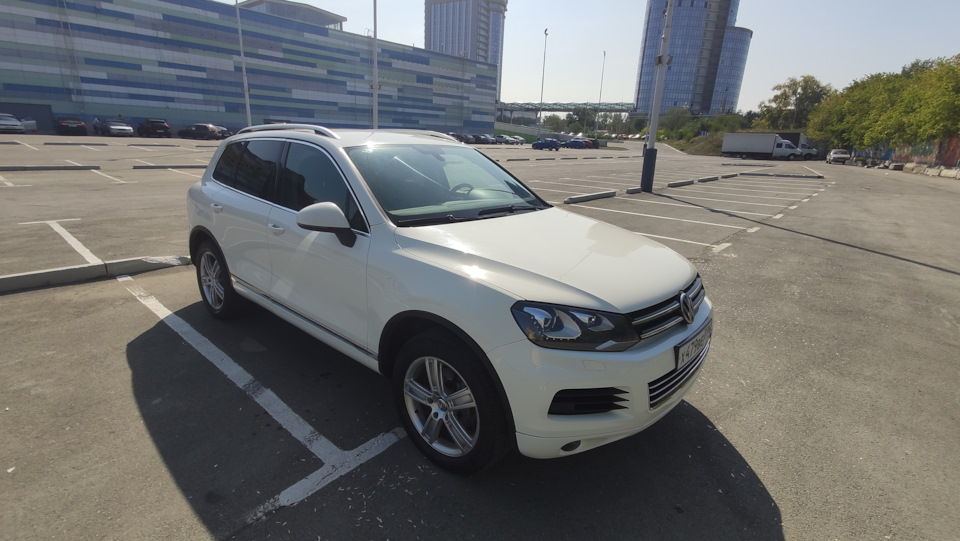 Просто фотки после мойки — Volkswagen Touareg (2G), 3,6 л, 2011 года ...