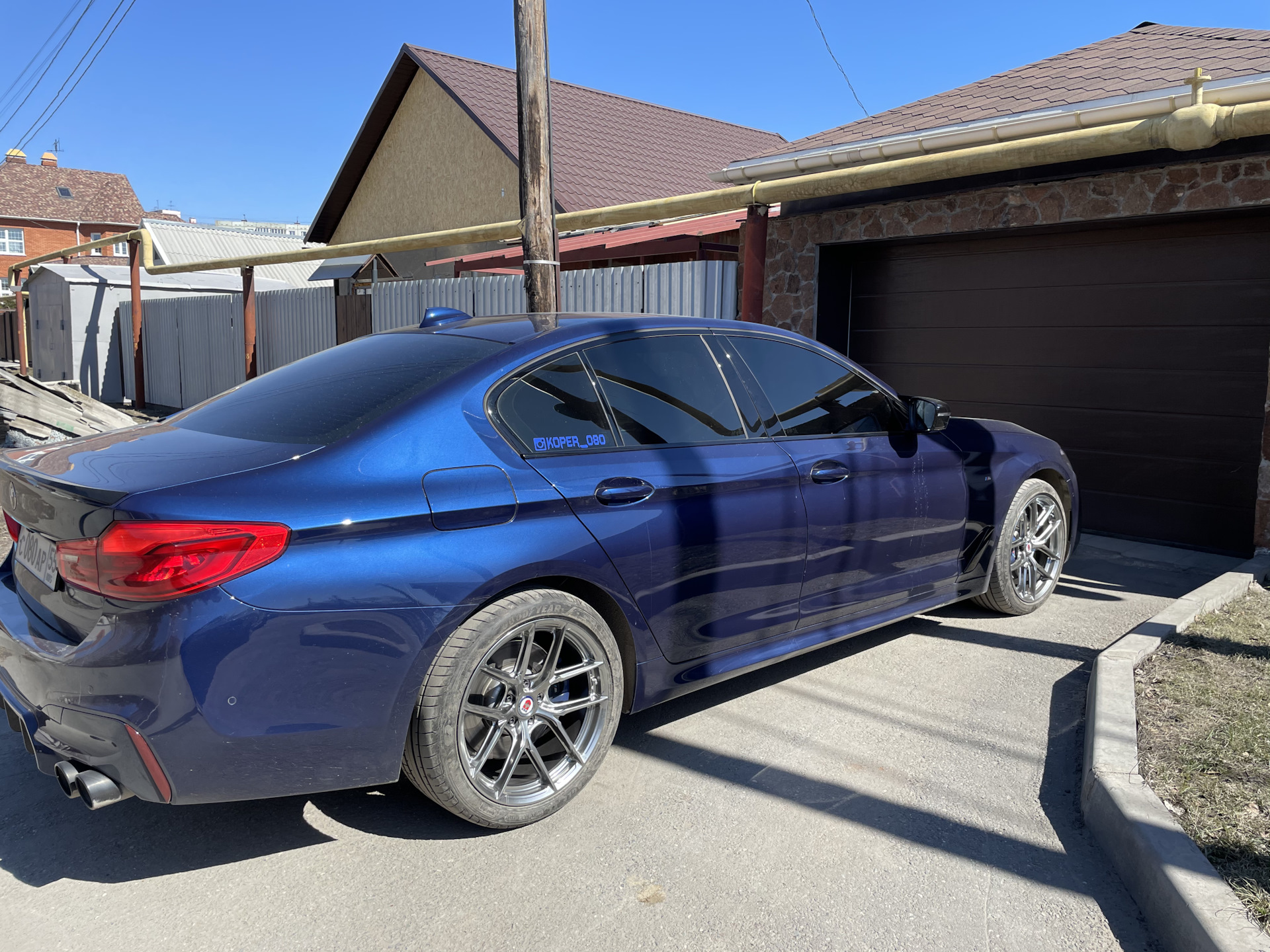 Новые колёса R19 — BMW 5 series (G30), 3 л, 2019 года | колёсные диски | DRIVE2