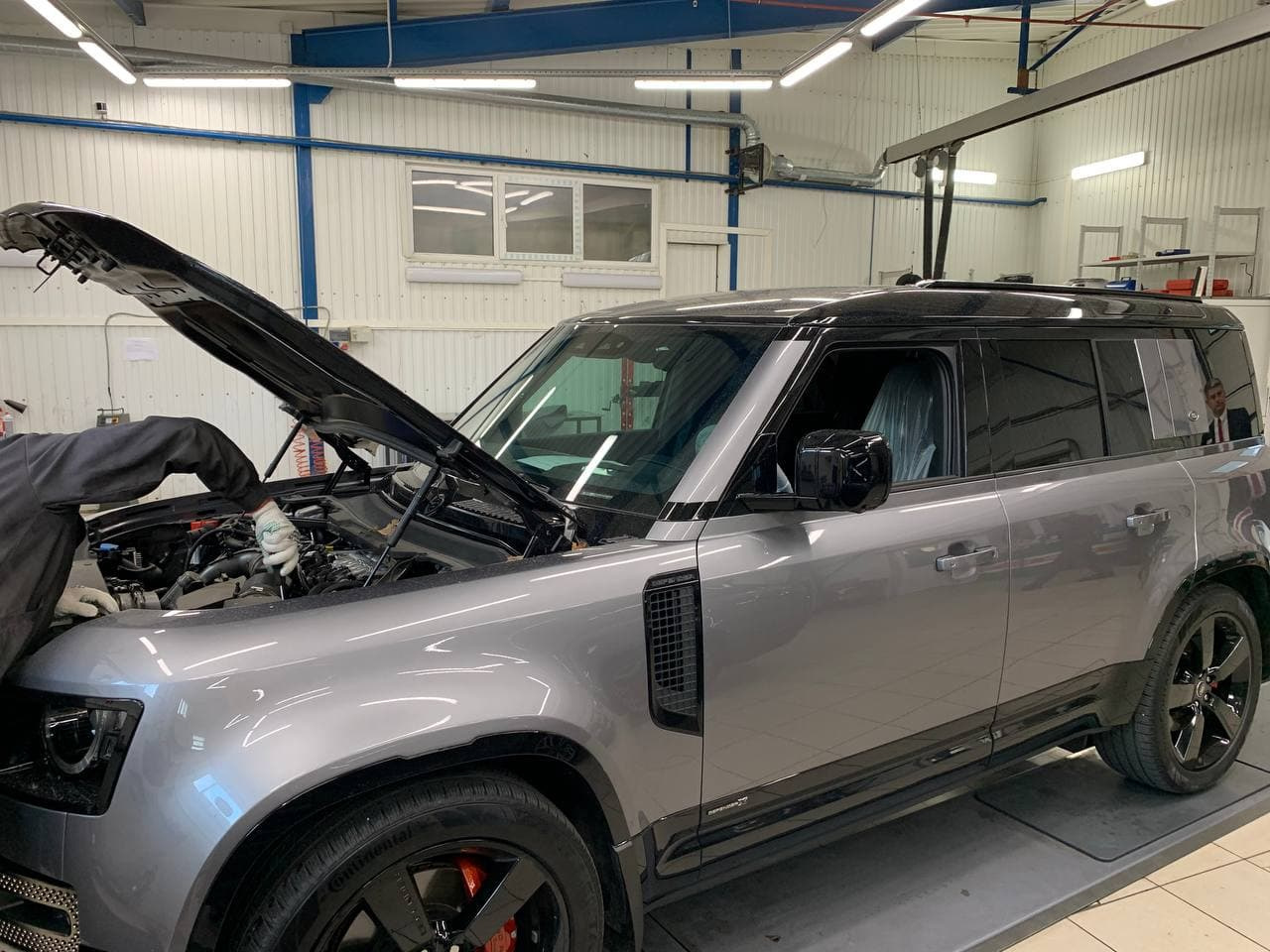 Первое ТО — Land Rover Defender (L663), 3 л, 2021 года | плановое ТО ...