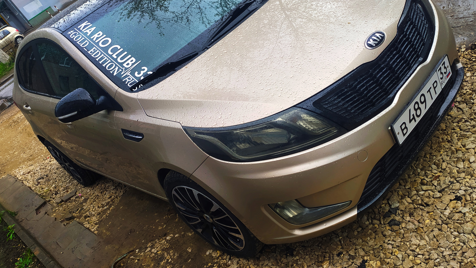 KIA Rio (3G) 1.6 бензиновый 2014 | GOLD_EDITION НА R17 на DRIVE2