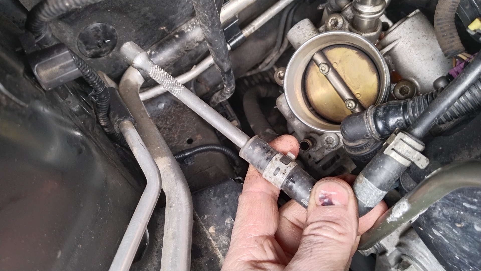 Подогрев дроссельной заслонки — Chevrolet Aveo Sedan (2G), 1,6 л, 2012 ...