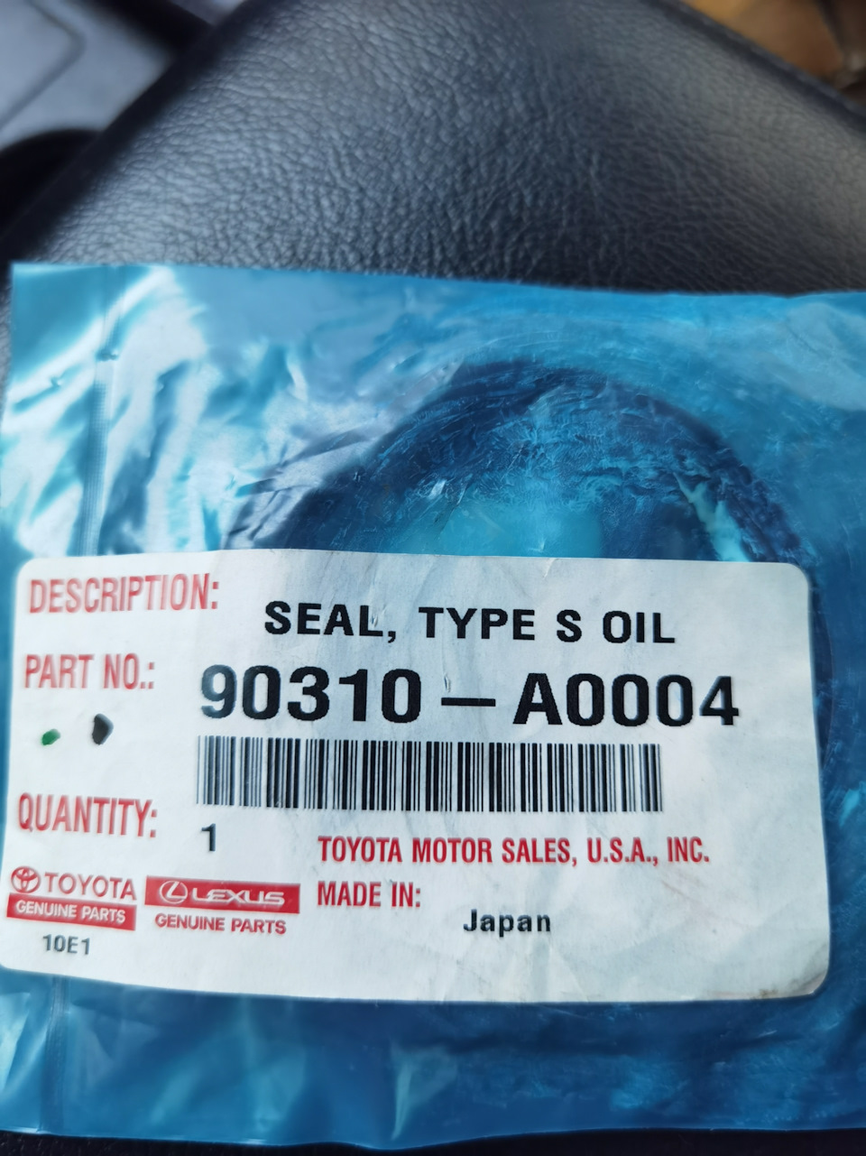 90310A0004 Сальник TOYOTA LEXUS | Запчасти на DRIVE2