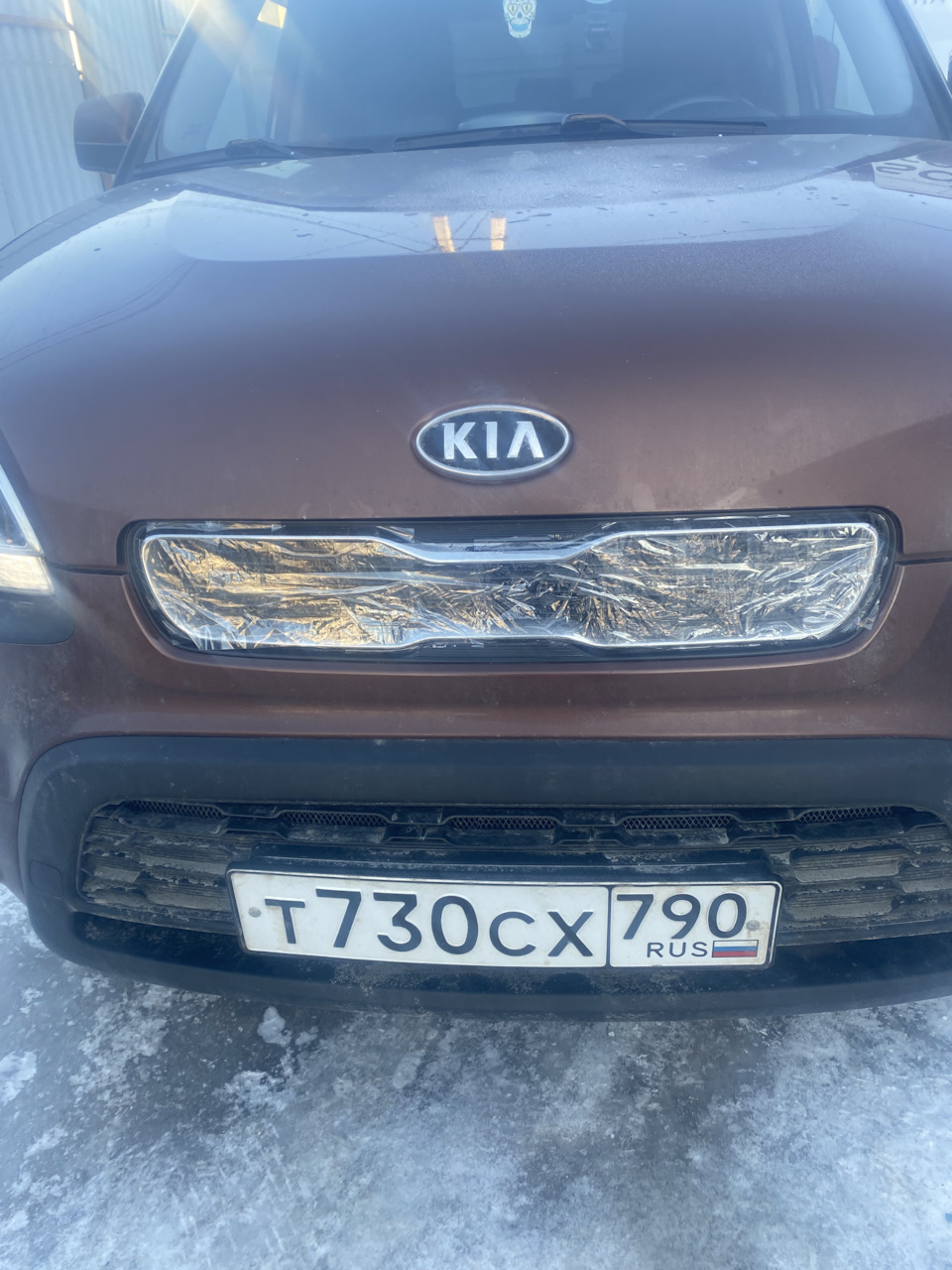 Зимний тюнинг. — KIA Soul (1G), 1,6 л, 2012 года | тюнинг | DRIVE2