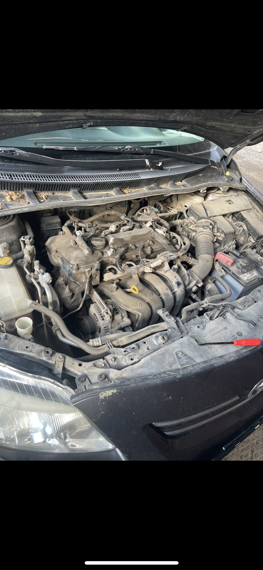 Ремонт генератора — Toyota Corolla (140/150), 1,6 л, 2008 года ...