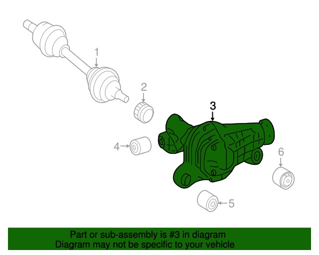 A1663300400 Редуктор переднего моста для Gle Coupe Mercedes | Запчасти ...