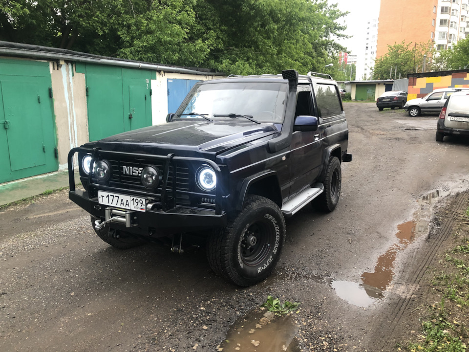 внешка финишь) — Nissan Patrol (K160), 3,3 л, 1983 года | другое | DRIVE2