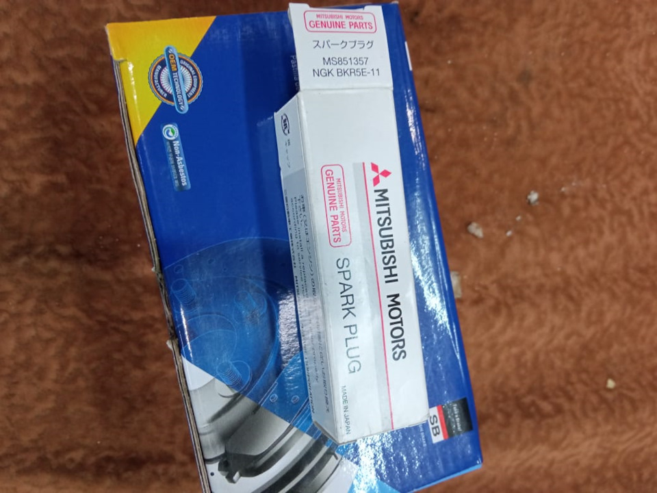 MS851357 Свеча зажигания 1662 Mitsubishi | Запчасти на DRIVE2