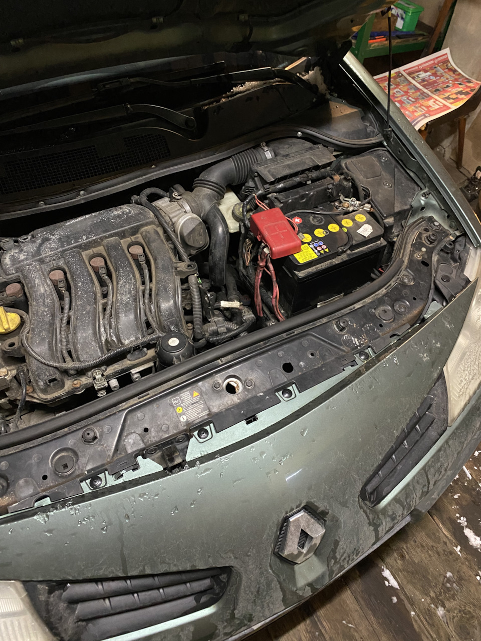 ДХО контроллер — Renault Megane II, 1,6 л, 2007 года | электроника | DRIVE2