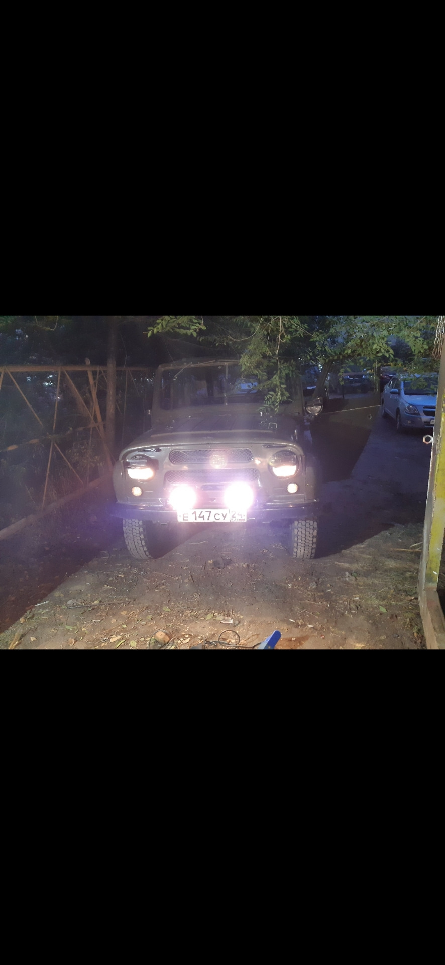 Бтр туманки — УАЗ 469, 2,4 л, 1974 года | аксессуары | DRIVE2