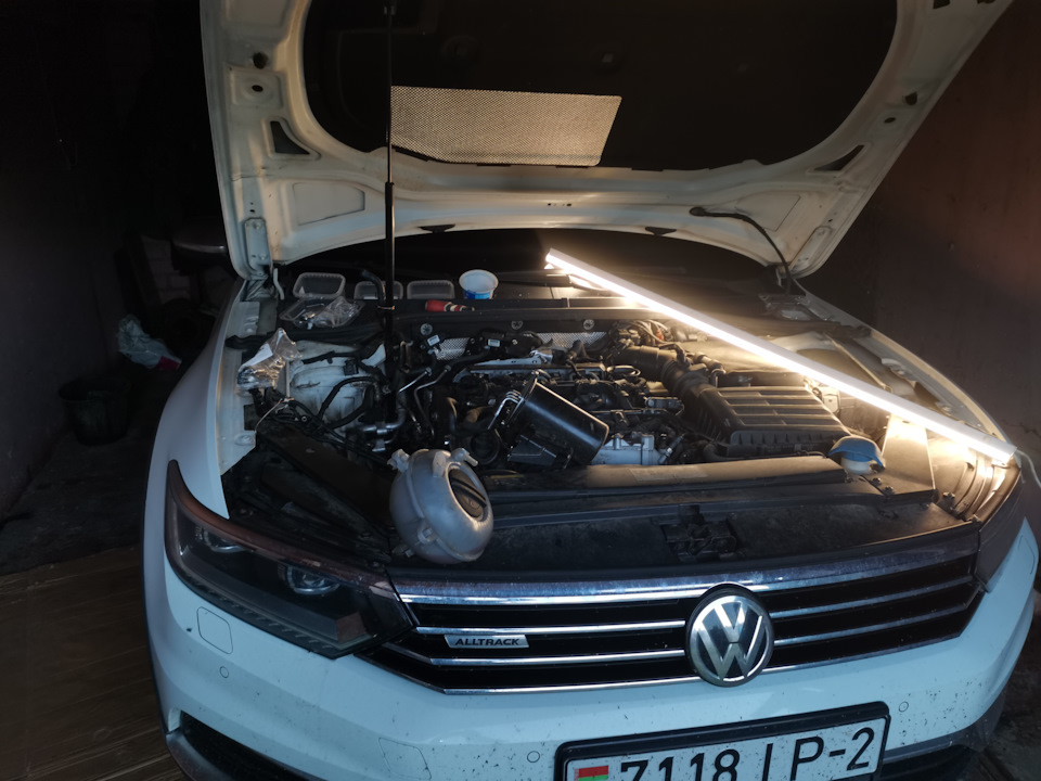 Замена ГРМ на двиг EA288 (DFCA) на пробеге 189 000 км. — Volkswagen ...