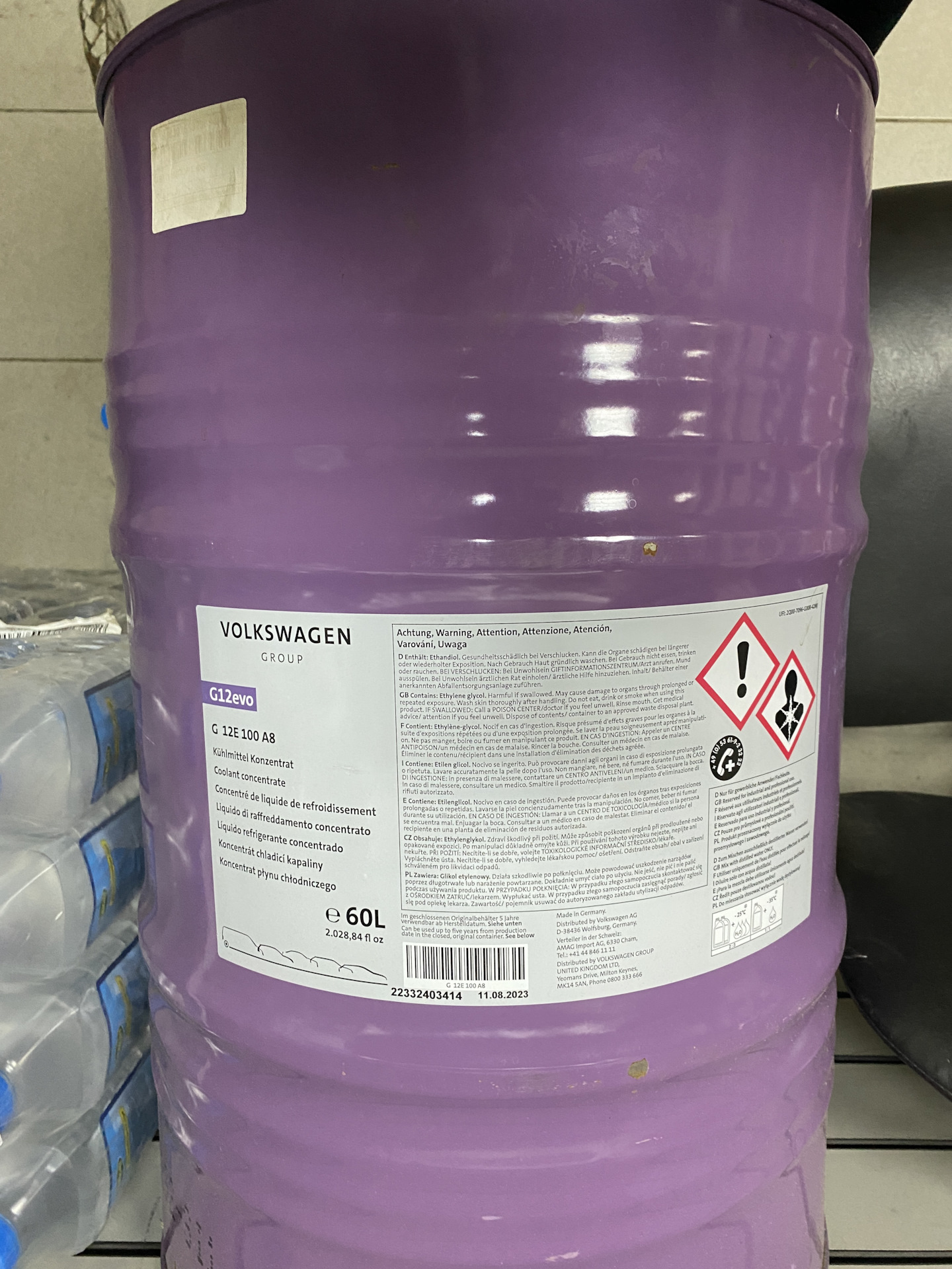 Замена антифриза и замена свечей зажигания на пробеге 93095 у официалов ...