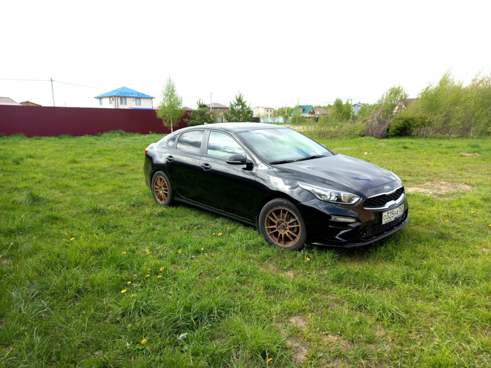 Колеса r17 + китайская резина. — KIA Cerato (4G), 2 л, 2019 года ...