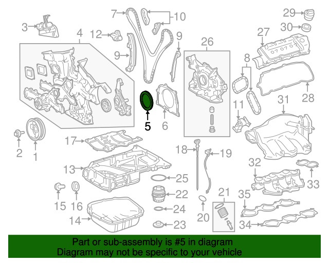 9031192009 Уплотняющее кольцо, коленчатый вал TOYOTA LEXUS | Запчасти ...