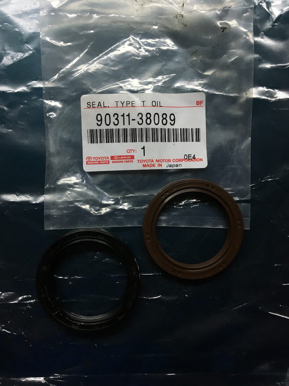 9031138089 Сальник лобовой OEM TOYOTA LEXUS | Запчасти на DRIVE2