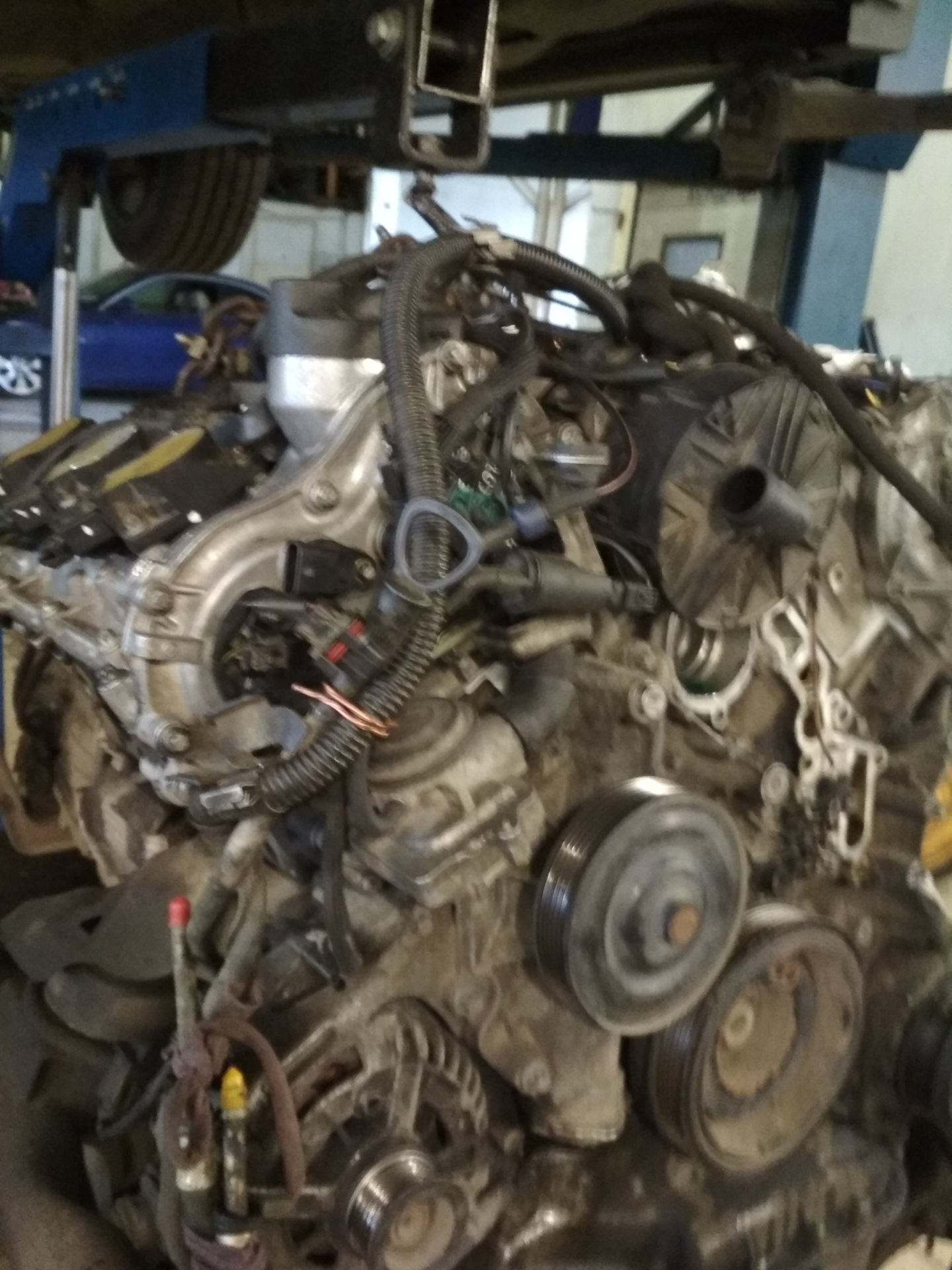 Неприятный сюрприз с двигателем. — Mercedes-Benz M-Class (W164), 3,5 л ...